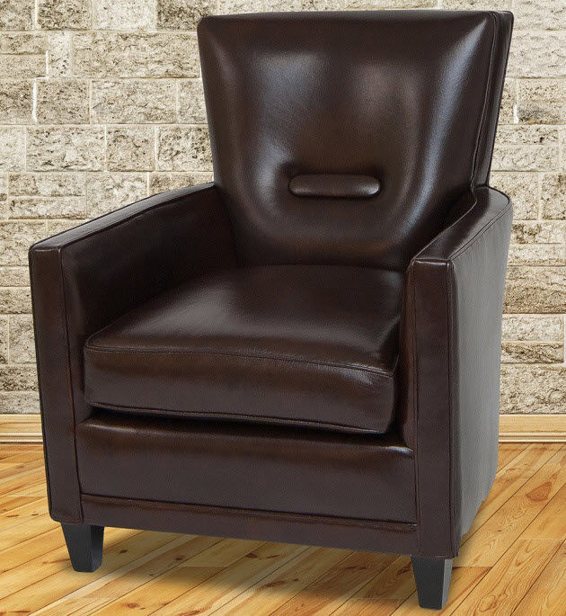 Traditional club chair - Charleston - Kingsgate Furniture ltd - leather ...