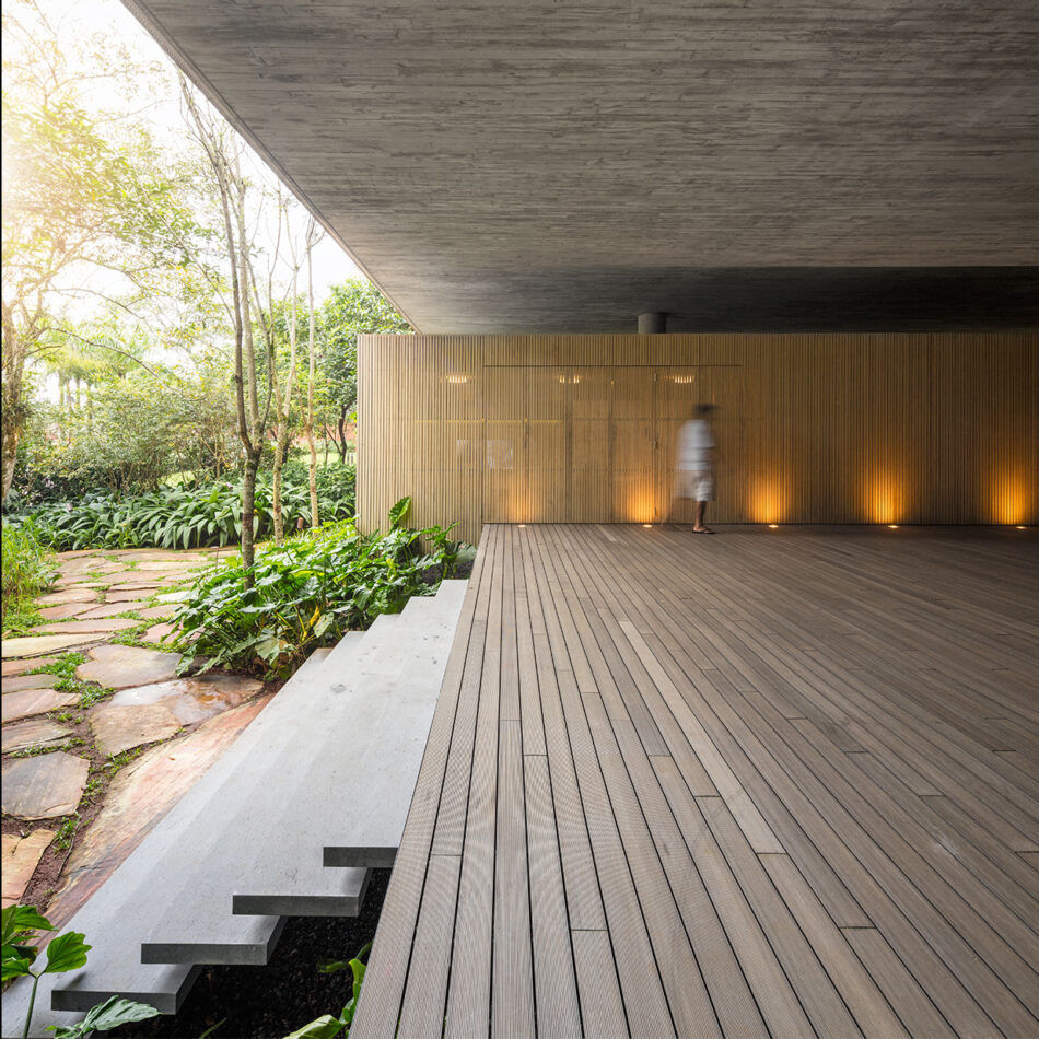 Wooden deck board - CASA DA MATA BEACH HOUSE, BRAZIL - Accsys ...
