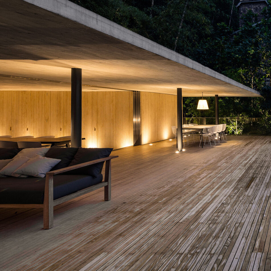 Wooden deck board - CASA DA MATA BEACH HOUSE, BRAZIL - Accsys ...