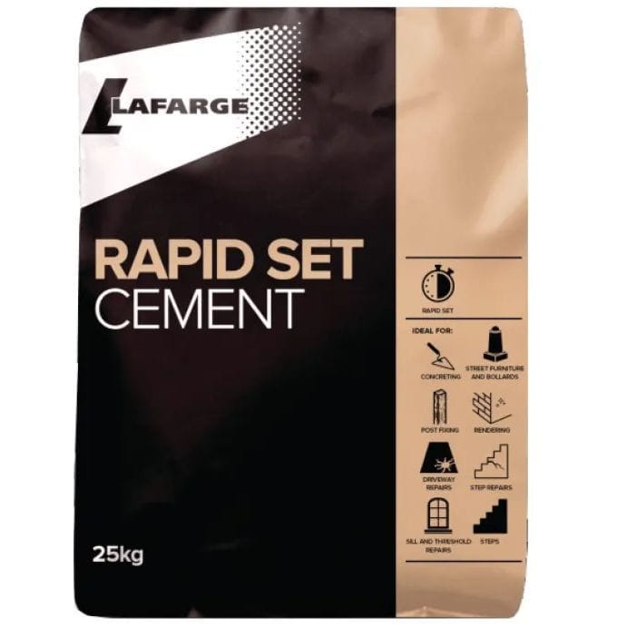 High-performance cement - LAFARGE RAPID - Aggregate Industries - for floor