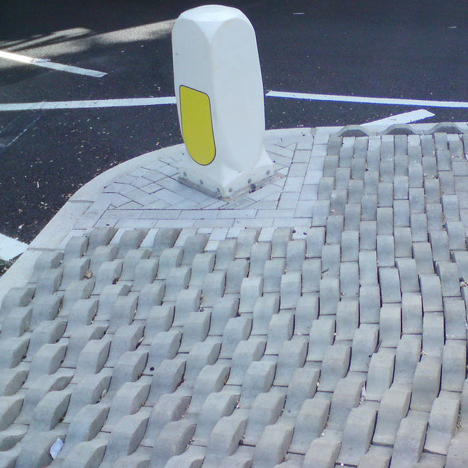Concrete paver - ELITE - Aggregate Industries - tactile / for public spaces