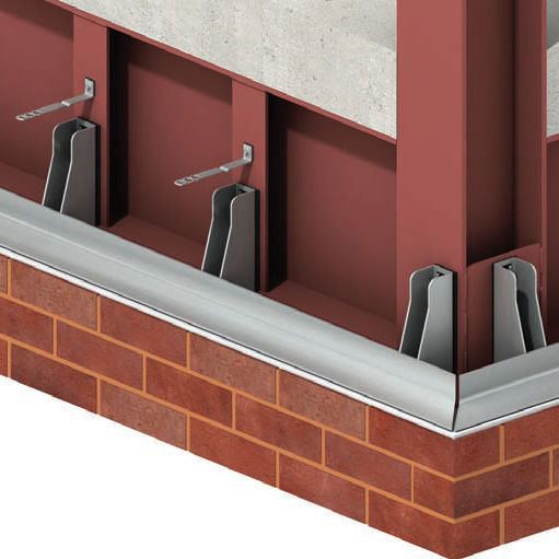 Steel fastening system - MDC - Ancon Building Products - for facade ...