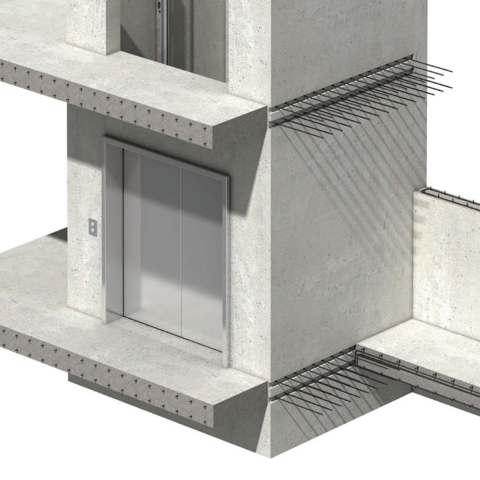 Galvanised steel ground anchor - KSN - Ancon Building Products