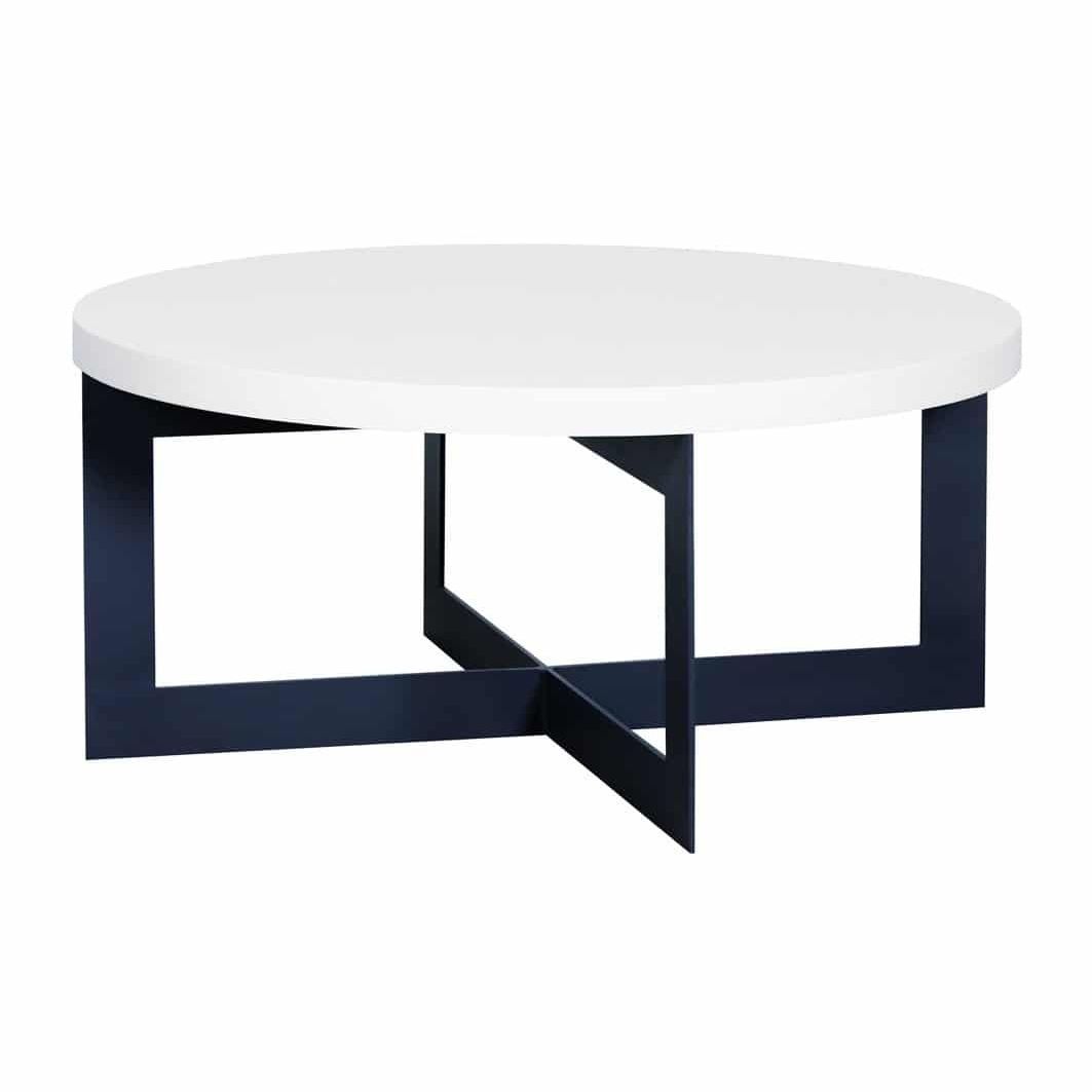Contemporary coffee table - Cross - PH Collection - wooden / steel base ...