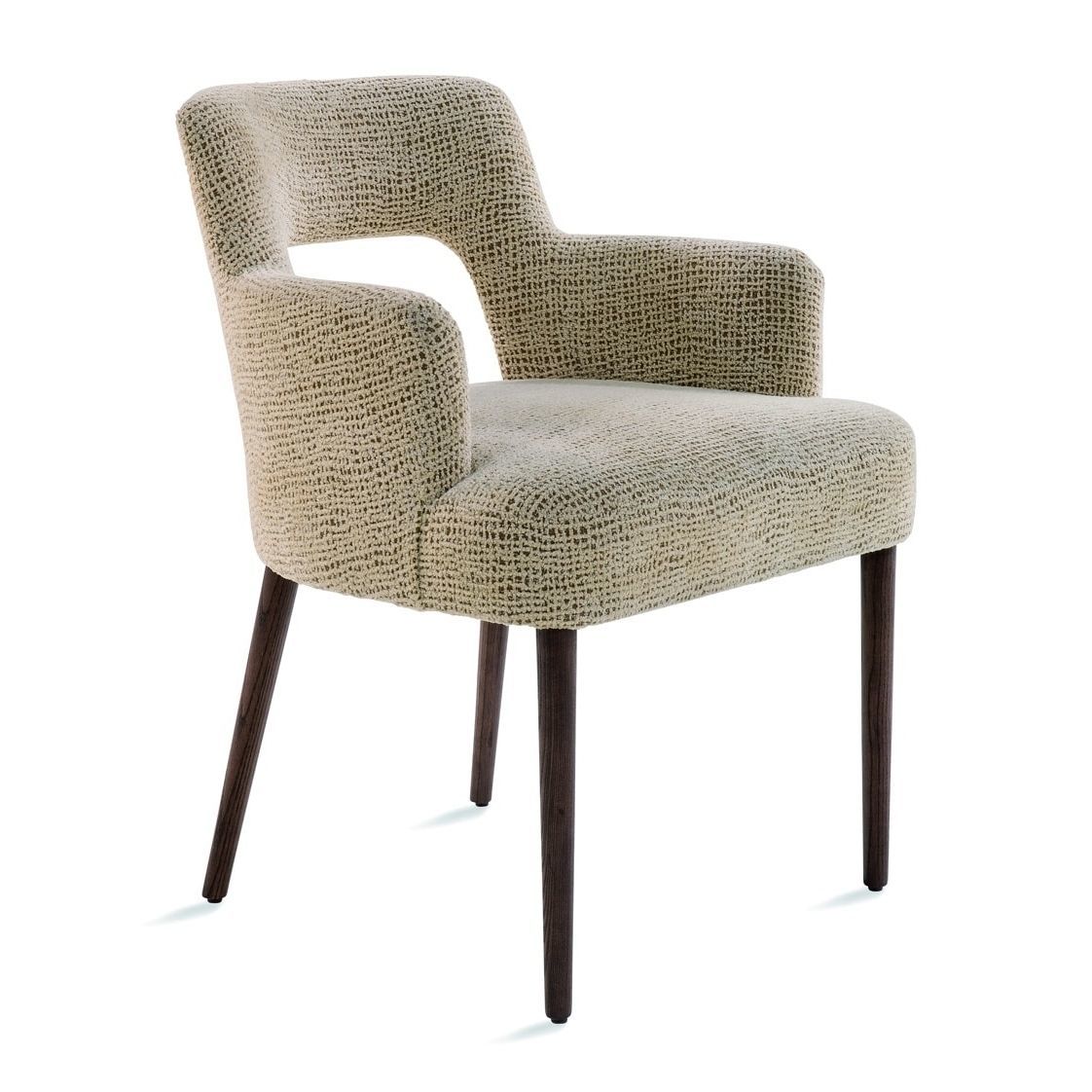 Contemporary chair - Oscar - PH Collection - indoor / fabric / ash base