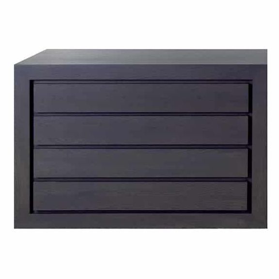 Contemporary chest of drawers - QUADRA - PH Collection - wooden ...