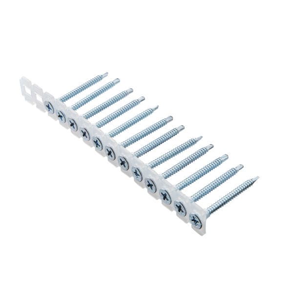 Zinc-plated steel fastening system - COLLATED JACK-POINT SCREWS ...