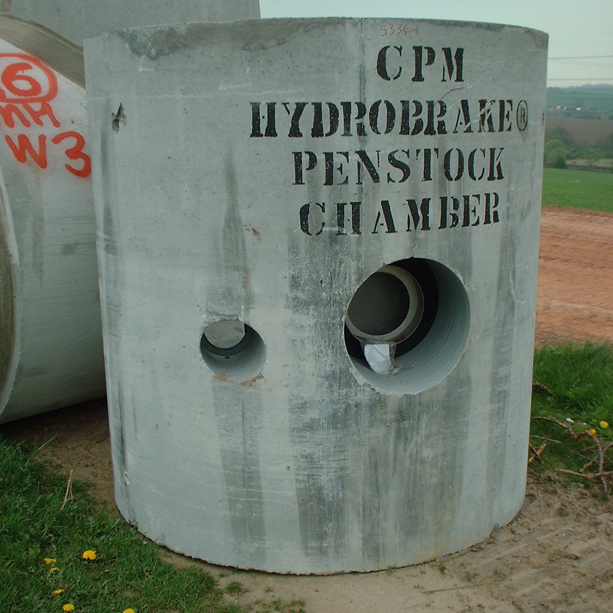 Concrete manhole - HYDRO-BRAKE PENSTOCK CHAMBERS - CPM Group Ltd