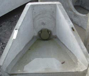 Reinforced concrete head wall / precast - SPILLWAY OUTFALLS - CPM Group Ltd