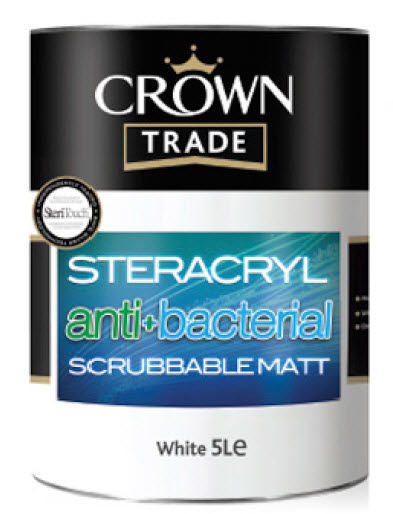 Decorative paint - STERACRYL SCRUBBABLE MATT - Crown Paints - interior ...
