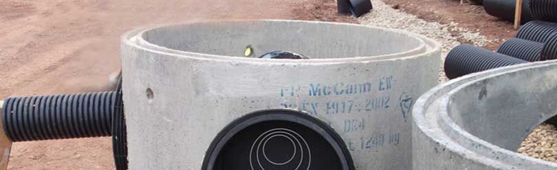 Concrete manhole - DN 1050 - F P McCann Ltd