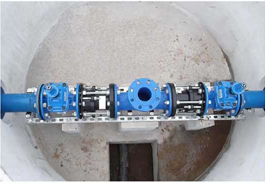 HDPE manhole - VALVE CHAMBER - F P McCann Ltd - precast concrete / metal