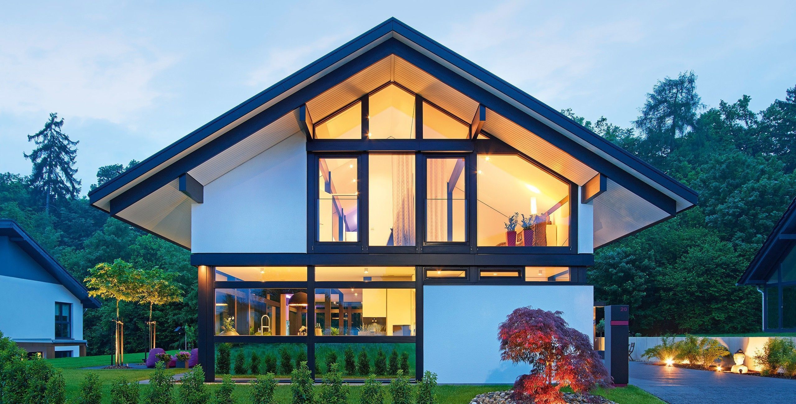Prefab house - MODUM 7 SAMPLE 3 - Huf Haus - eco-friendly ...