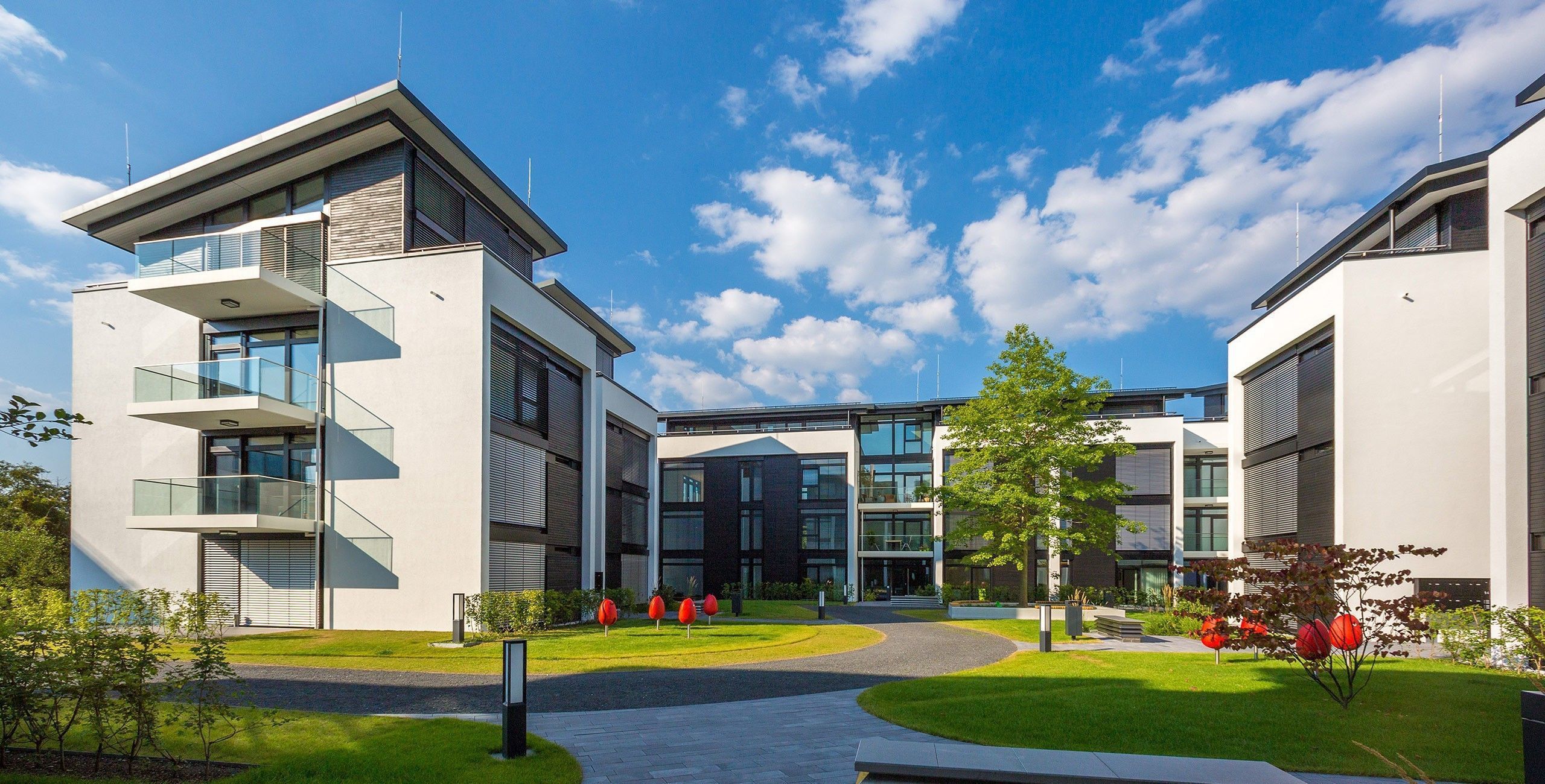 Prefab building - MULTIFAMILY SAMPLE 1 - Huf Haus - wooden / steel ...