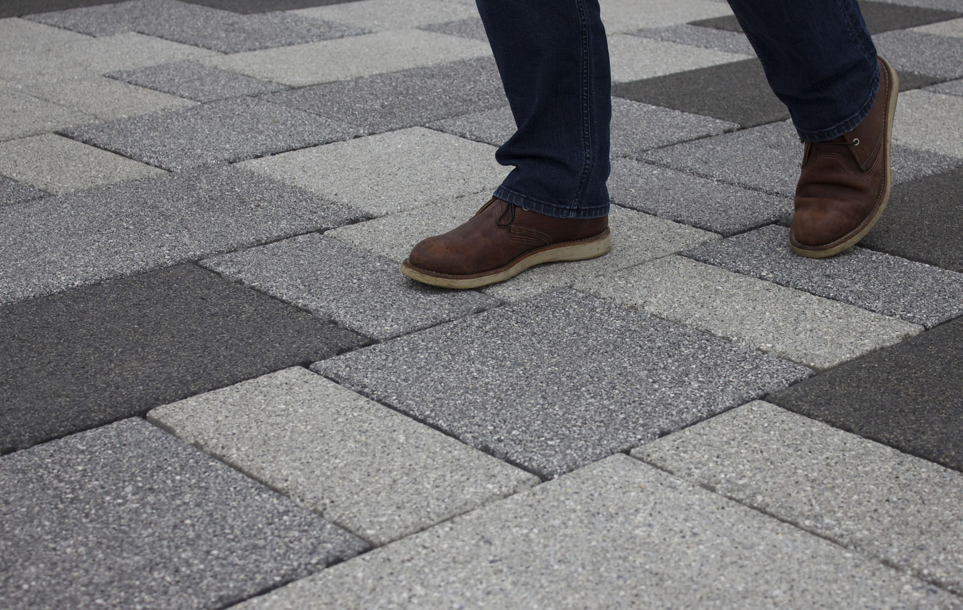 Concrete paver - CONSERVATION PRIORA - Marshalls plc - drainage