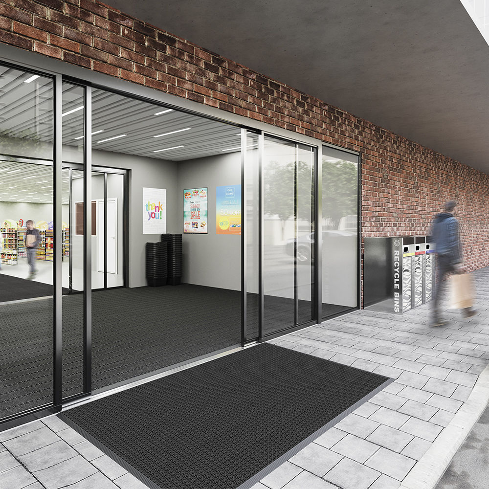 Public building entrance mat - OBEX™ GRID - Milliken Contract ...