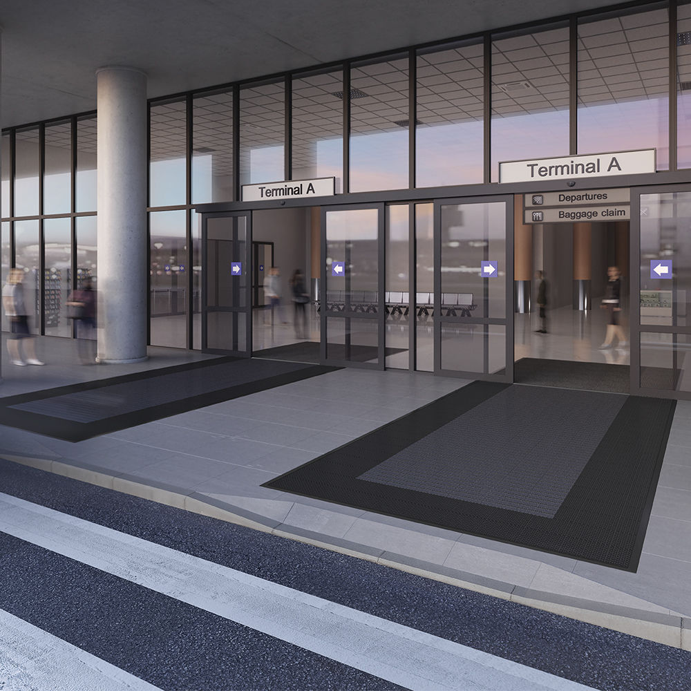 Building entrance mat - OBEX™ GRID - Milliken Contract - for public ...