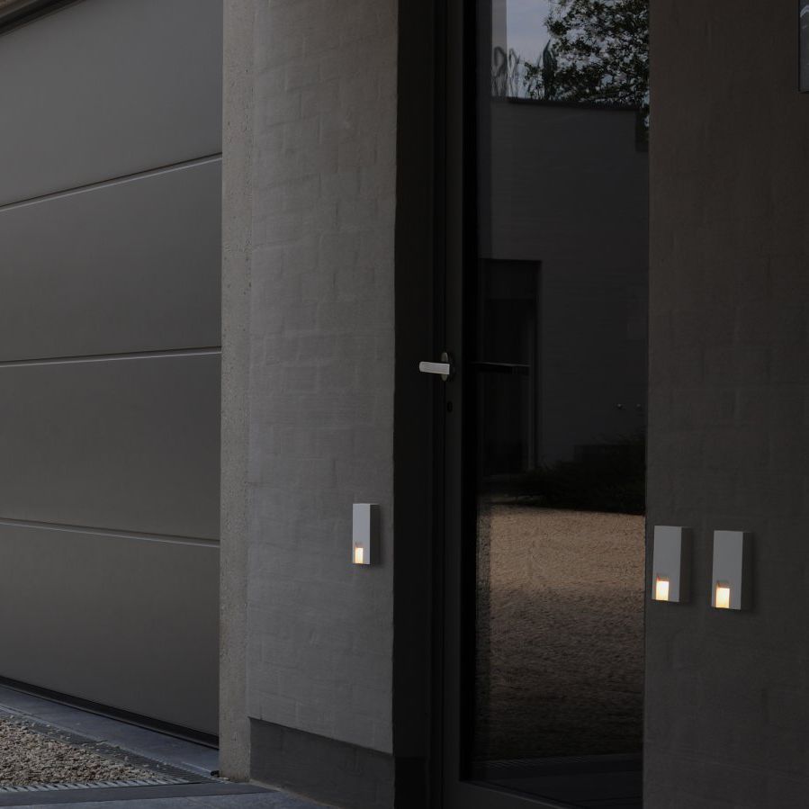 Recessed wall light fixture - MINI ROKKO - KREON - LED / halogen ...