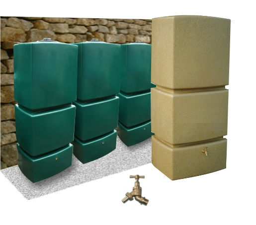 Above-ground tank - RWH-2400PIL - RainWater Harvesting - rainwater