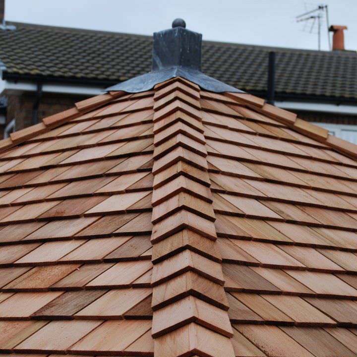 Wood shingle - CERTI-RIDGE PRE-FORMED WESTERN - Silva Timber Products ...