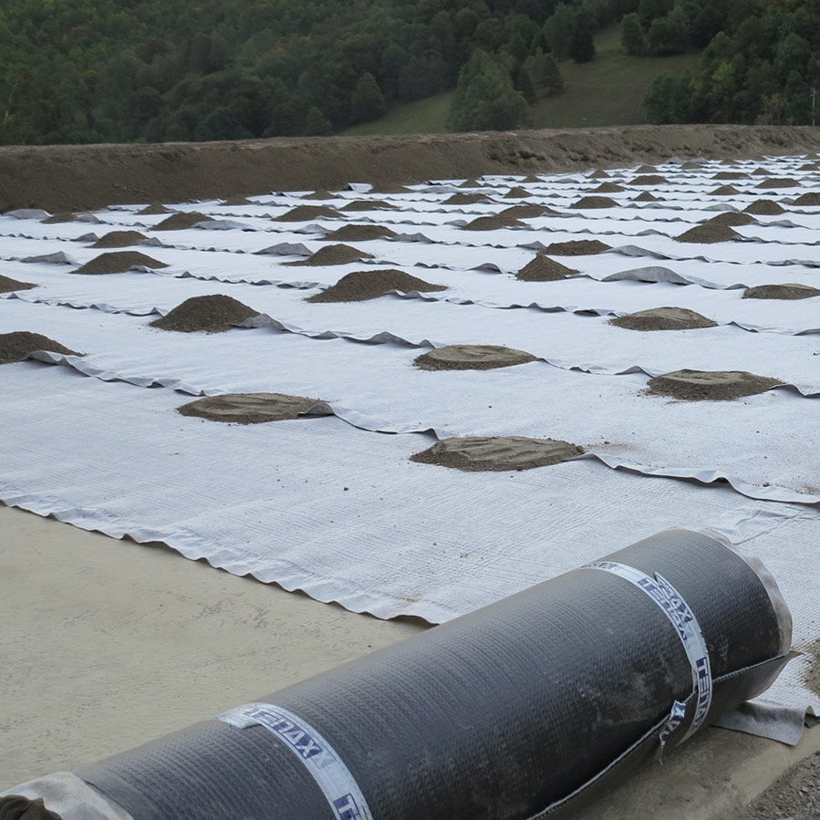 Non-woven draining sheet - DP1 - Tenax UK Ltd - polypropylene ...
