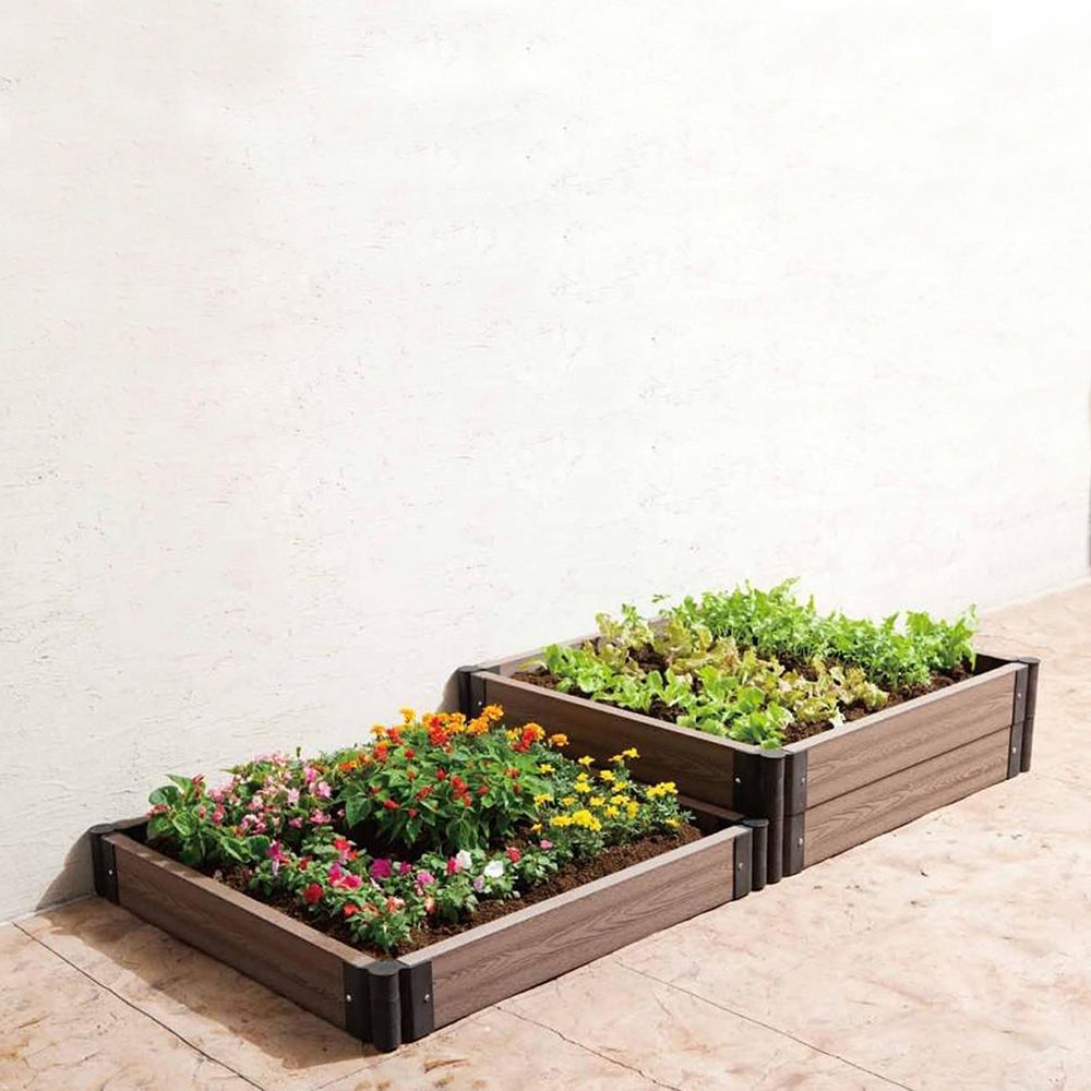 WPC flower box - BED - Tenax UK Ltd - polypropylene / rectangular ...