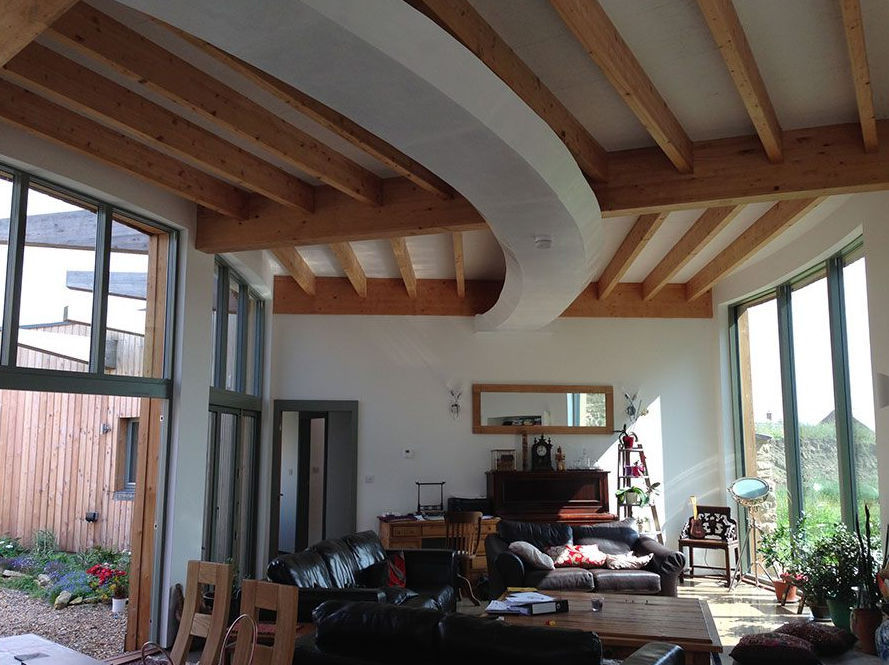Eco-friendly house - THE ROUNDHOUSE - Touchwood Homes - passive ...