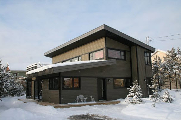 Modular house - DUO - Faberca - contemporary / two-story / duplex