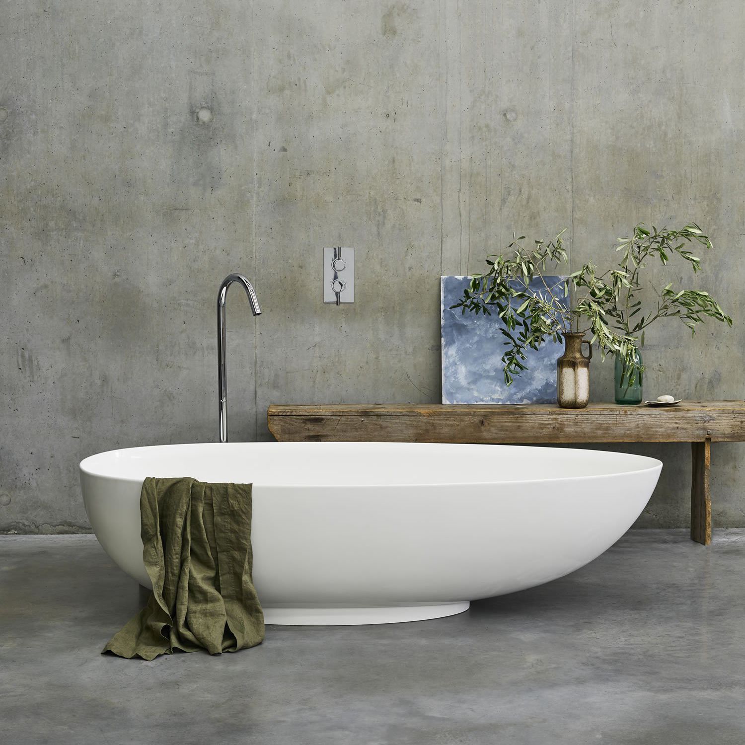 Oval bathtub - TEARDROP PETITE - Clearwater Baths - free-standing ...