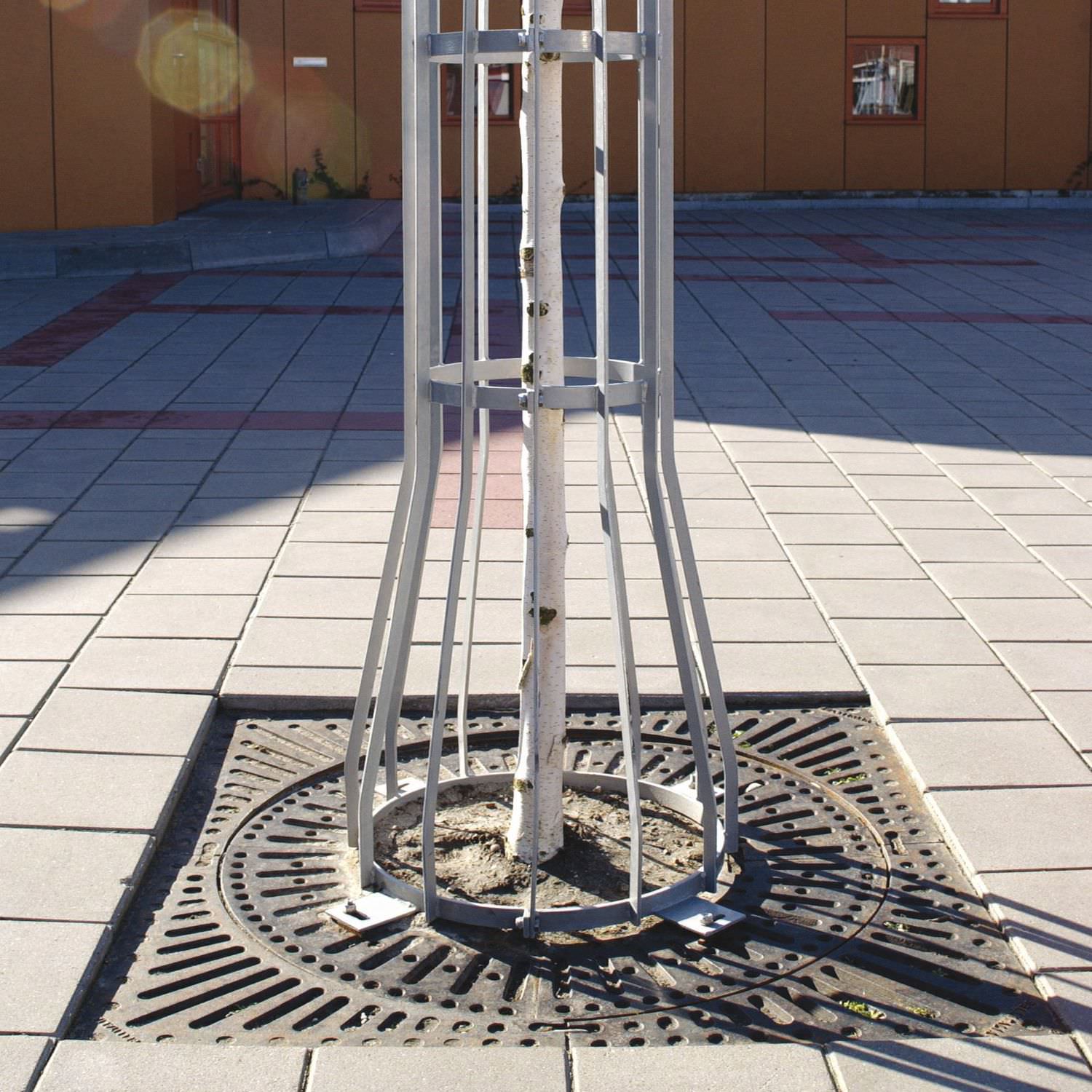 Galvanised steel tree guard - HOLLAND - VelopA