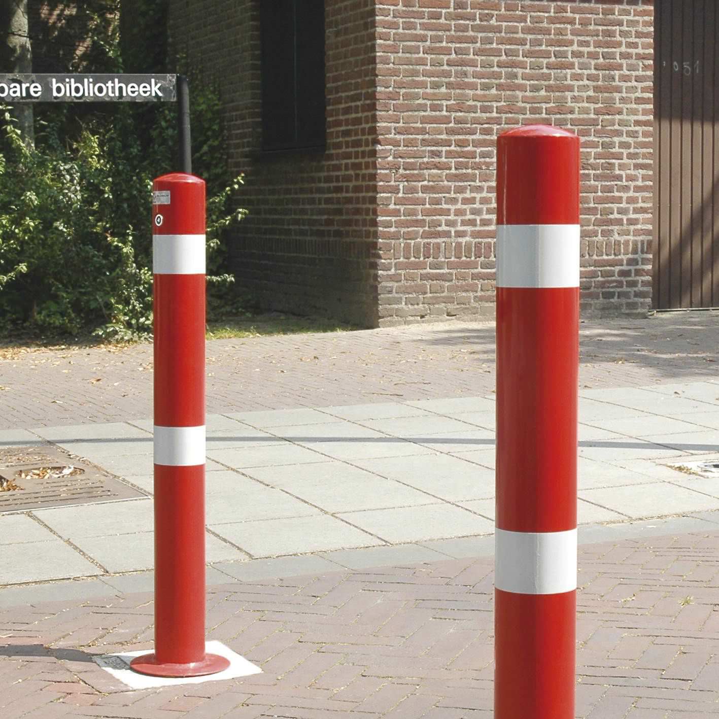 Security post - VIP - VelopA - galvanised steel / high