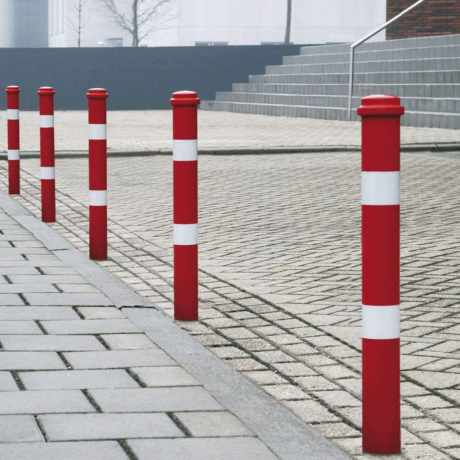 Security post - TRAFFIC - VelopA - steel / removable / high