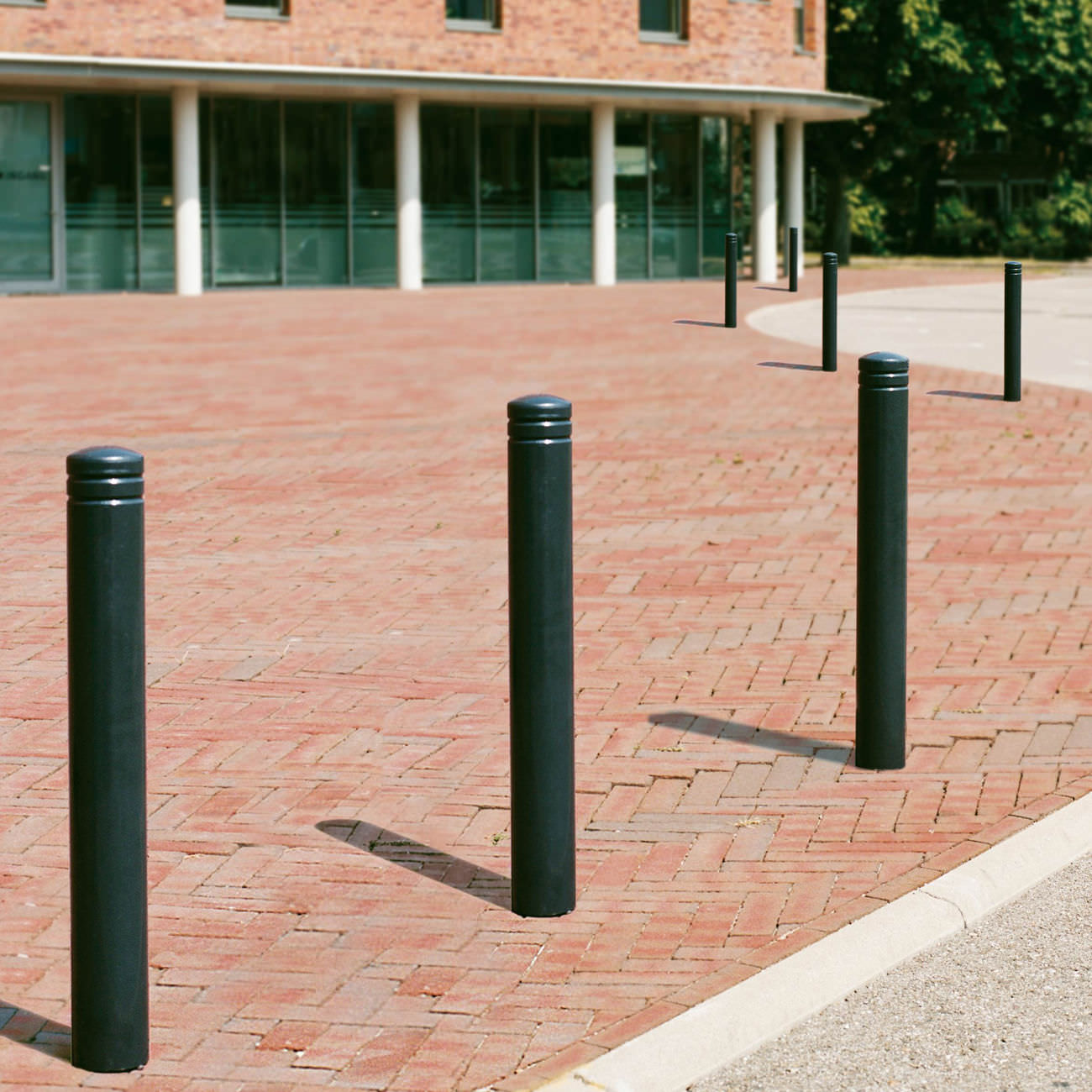 Security post - MARK - VelopA - galvanised steel / steel / high