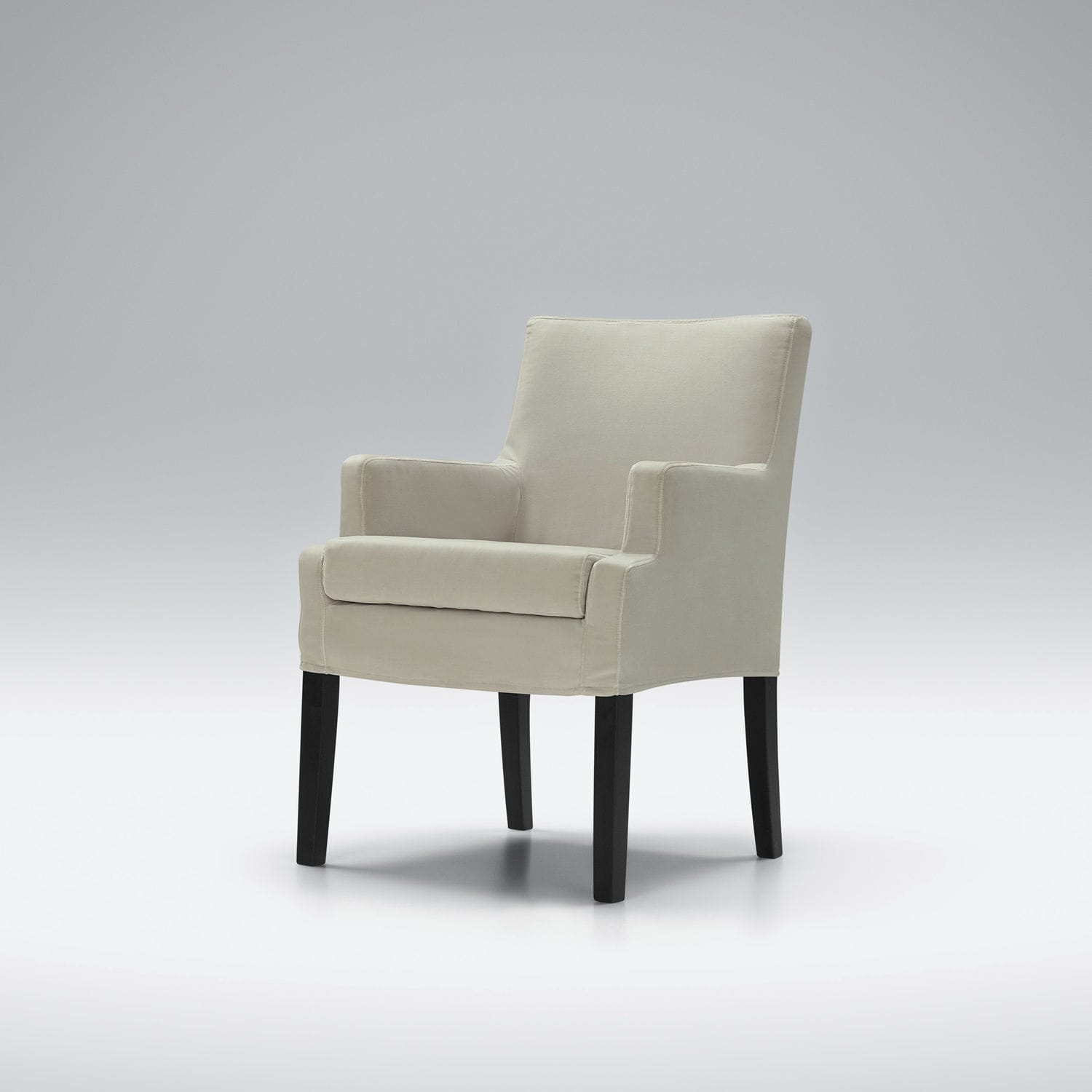 Contemporary chair - MERLIN - SITS Sp. z o.o. - fabric / leather ...