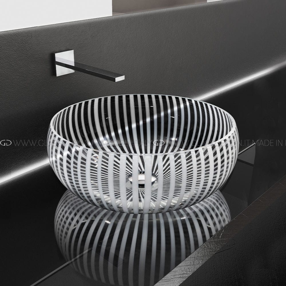 Countertop washbasin - Dea Murano - GLASS DESIGN Srl - Murano glass ...