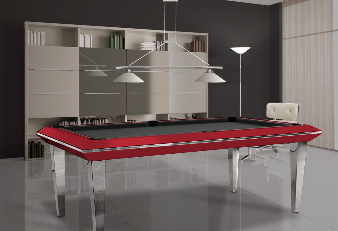 Contemporary pool table - QUARTZ - EUROBILLARDS - home / solid wood / MDF