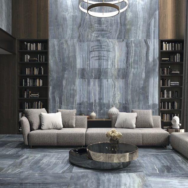 Porcelain tile - QUEEN - AZULEJOS BENADRESA - polished / high-gloss ...