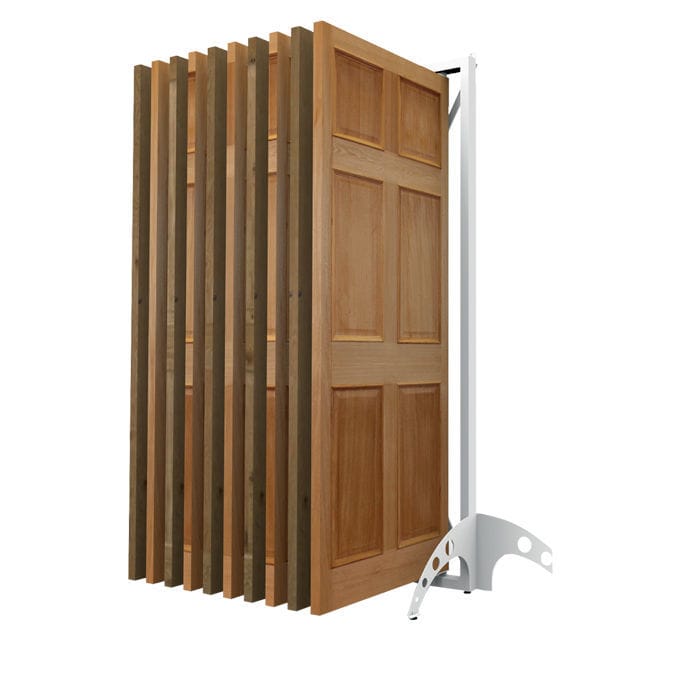 Door display rack - BR701A - BORA CELIK - metal / one-sided / panel