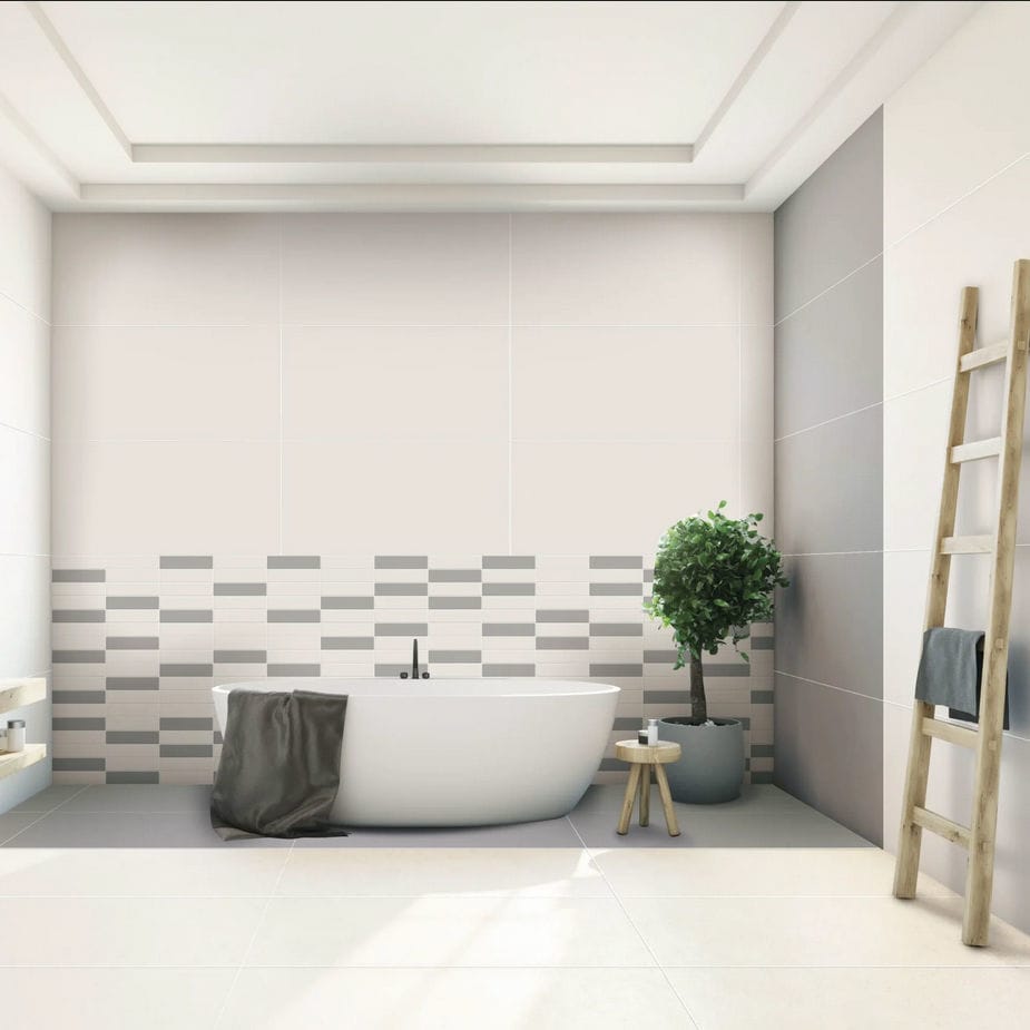Porcelain stoneware tile - YUNIKA - BRENNERO - matte / indoor / bathroom