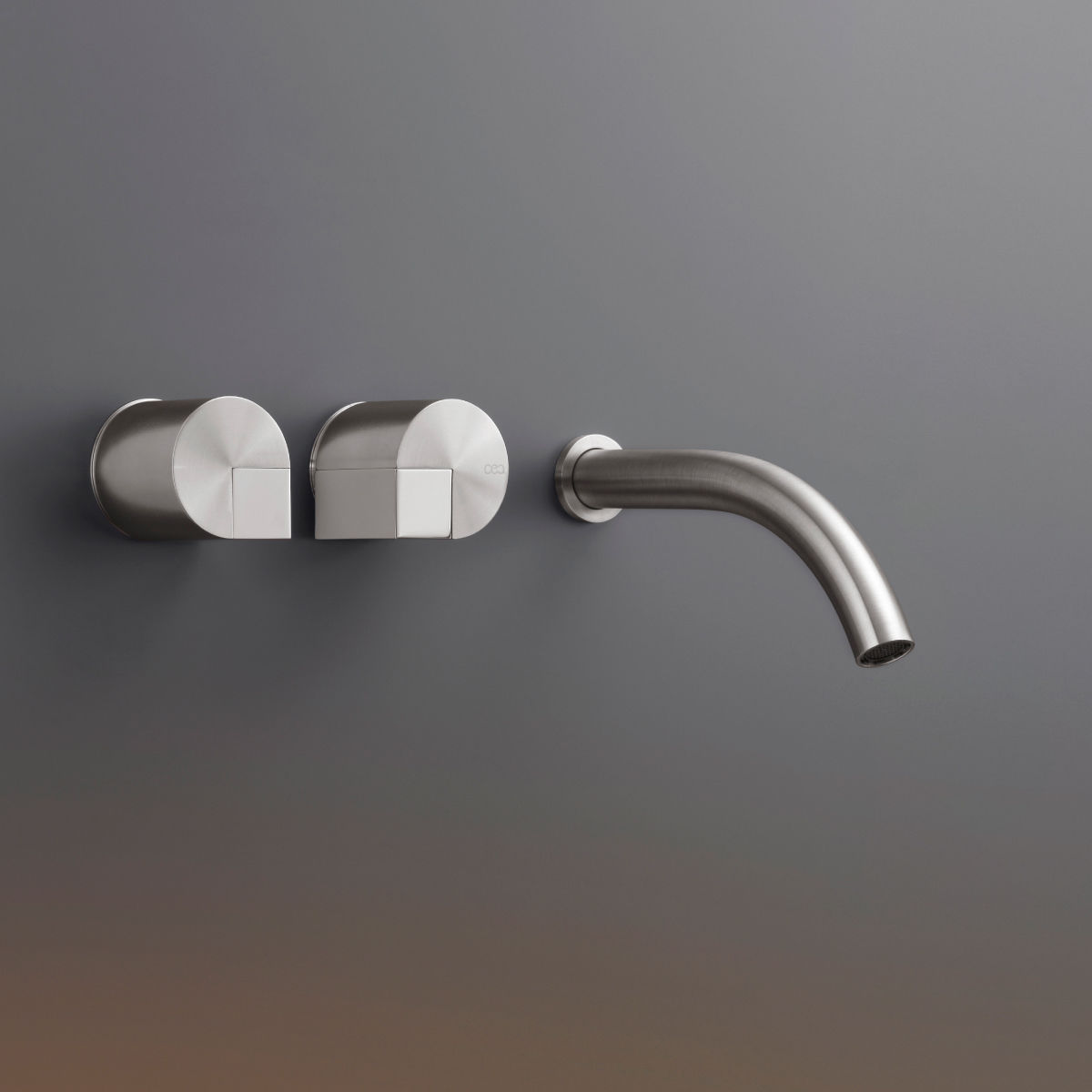 Double-handle washbasin mixer tap - DET21 - CEADESIGN - wall-mounted ...