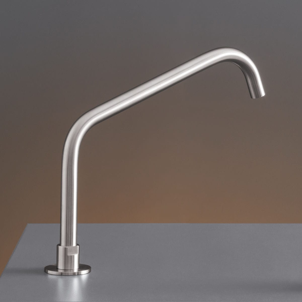 Stainless steel washbasin spout - NEU05 - CEADESIGN - countertop