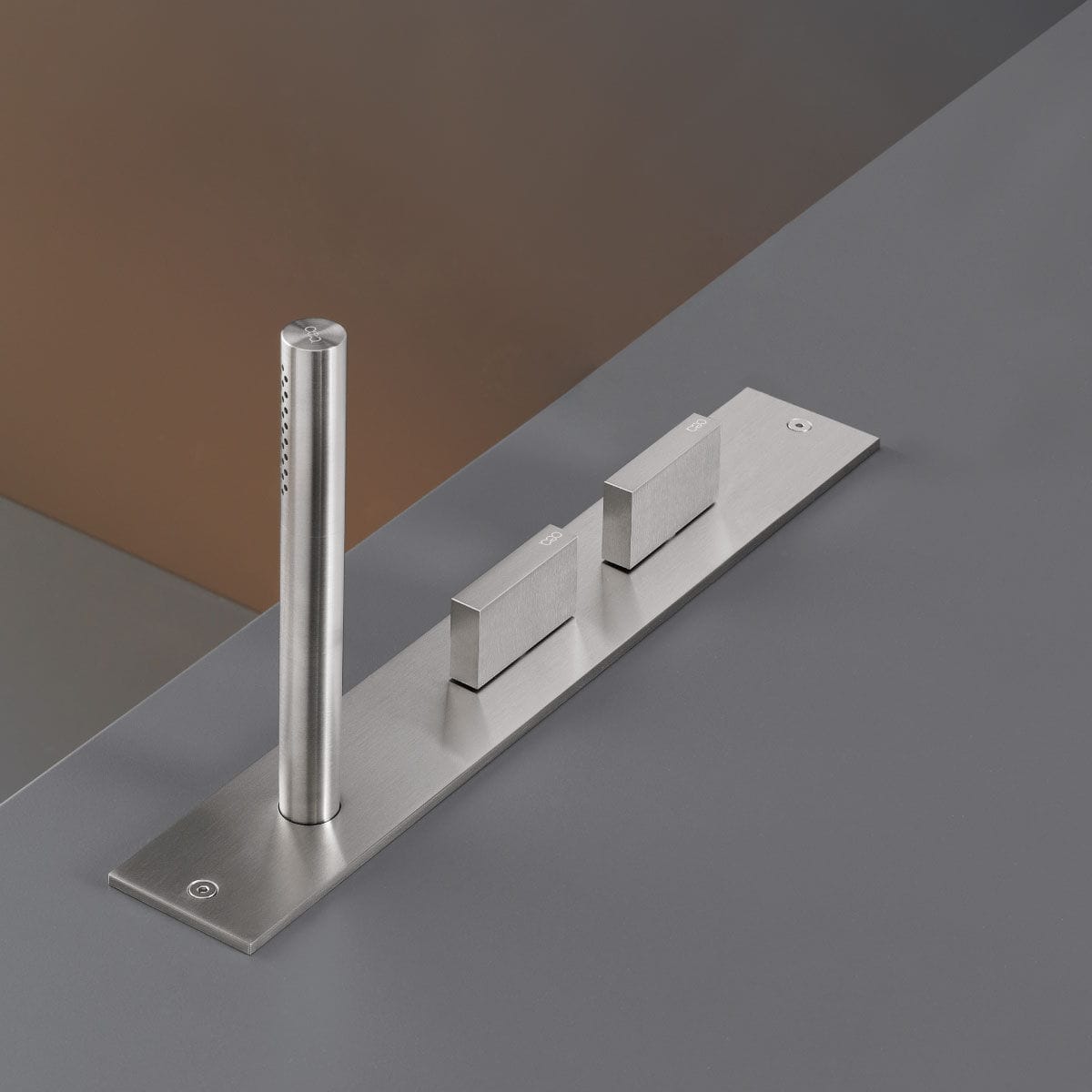 Bathtub mixer tap - BAR36 - CEADESIGN - countertop / chrome-plated ...