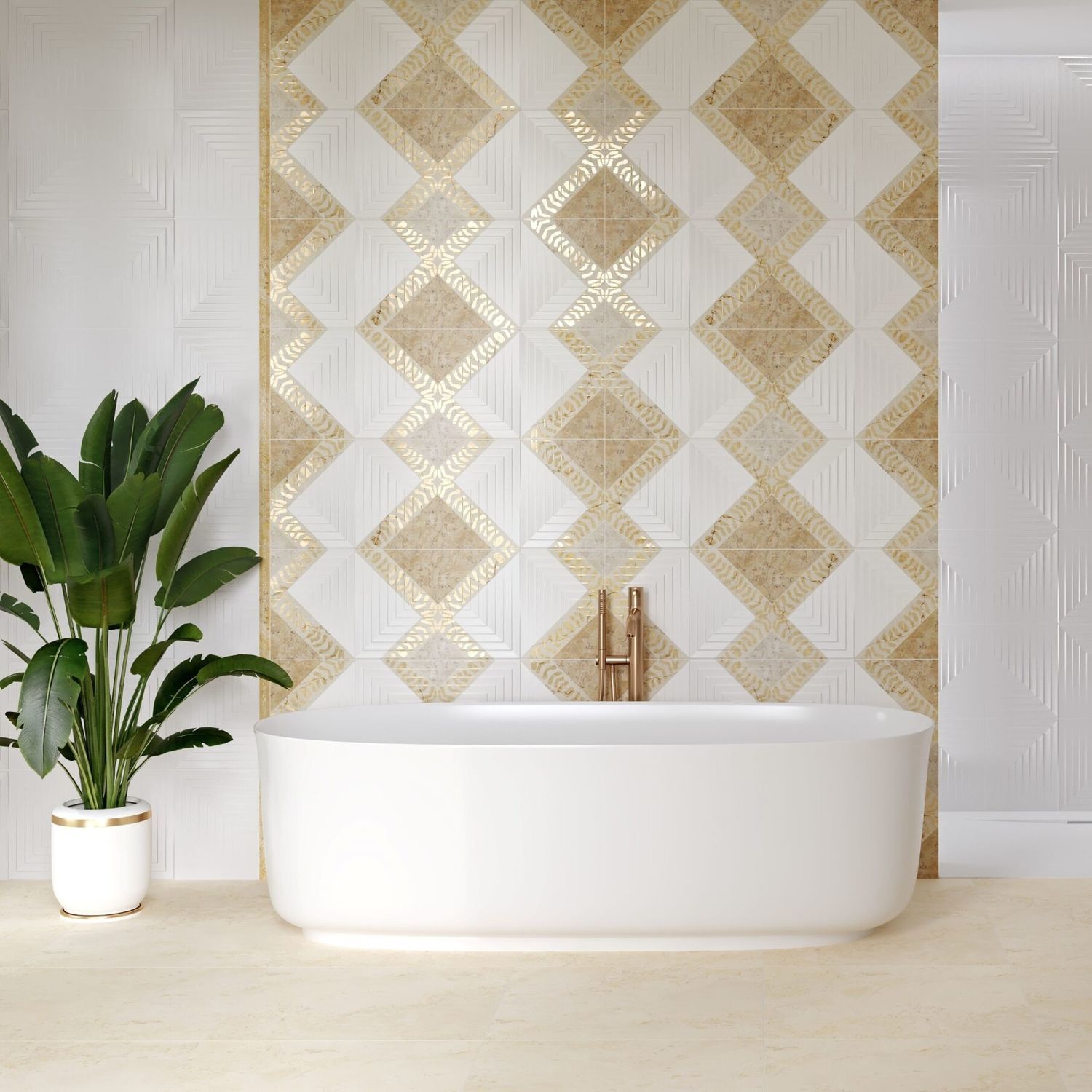 Indoor tile - TIGER - CLEOPATRA GROUP - bathroom / wall / floor