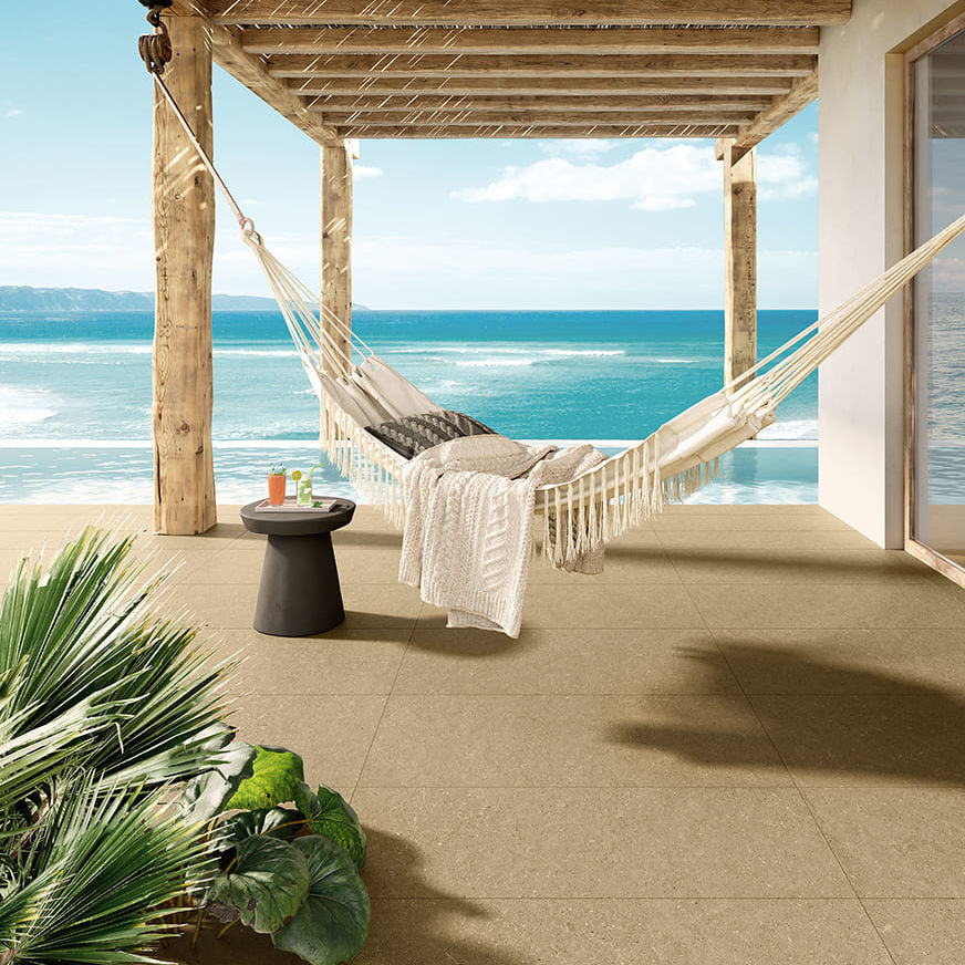 Outdoor tile - WILD 2 - DEL CONCA - patio / poolside / floor