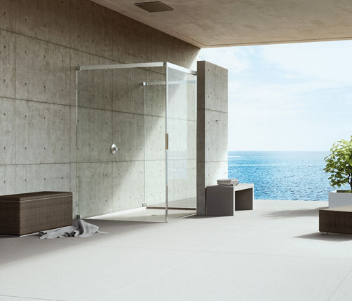Glass shower - ACQUA 5000 - DUKA - with hinged door / rectangular