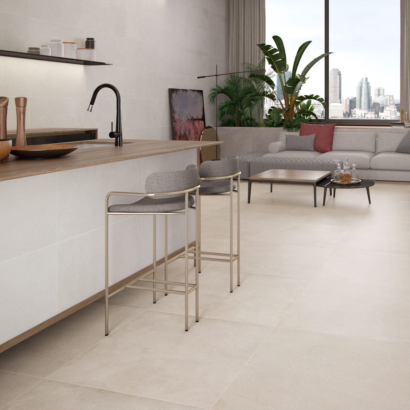 Porcelain stoneware tile - MOMA - CONTEMPORARY STONE - DURSTONE ...