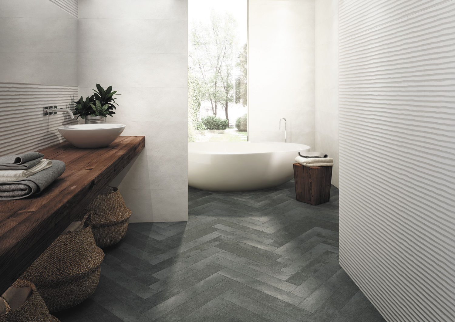 Porcelain stoneware tile - VILLA IBIZA Q - DURSTONE - matte / indoor / wall