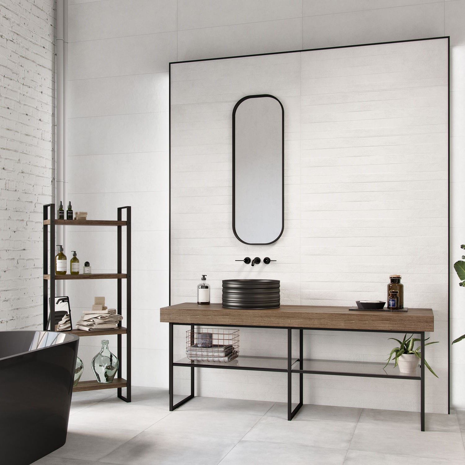 Porcelain stoneware tile - DAKOTA - DURSTONE - matte / indoor / bathroom