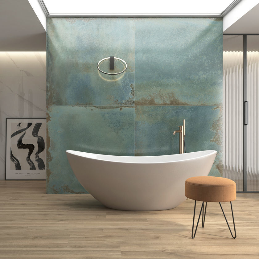 Porcelain stoneware tile - GALIO - GEOTILES - polished / indoor / bathroom