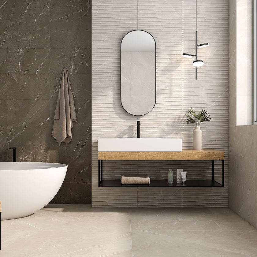 Ceramic tile - ELBERT - GEOTILES - matte / indoor / bathroom
